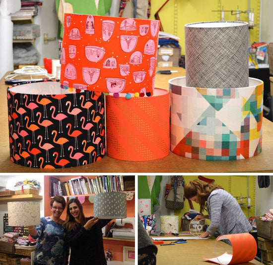 Contemporary Drum Lampshade Making Workshop – lumelighting